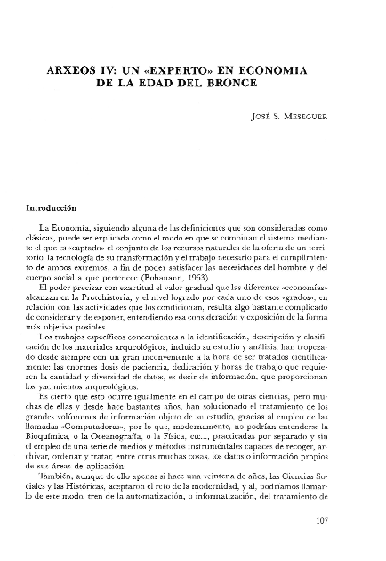 (PDF) Arxeos IV: Un «experto» en economía de la Edad del Bronce