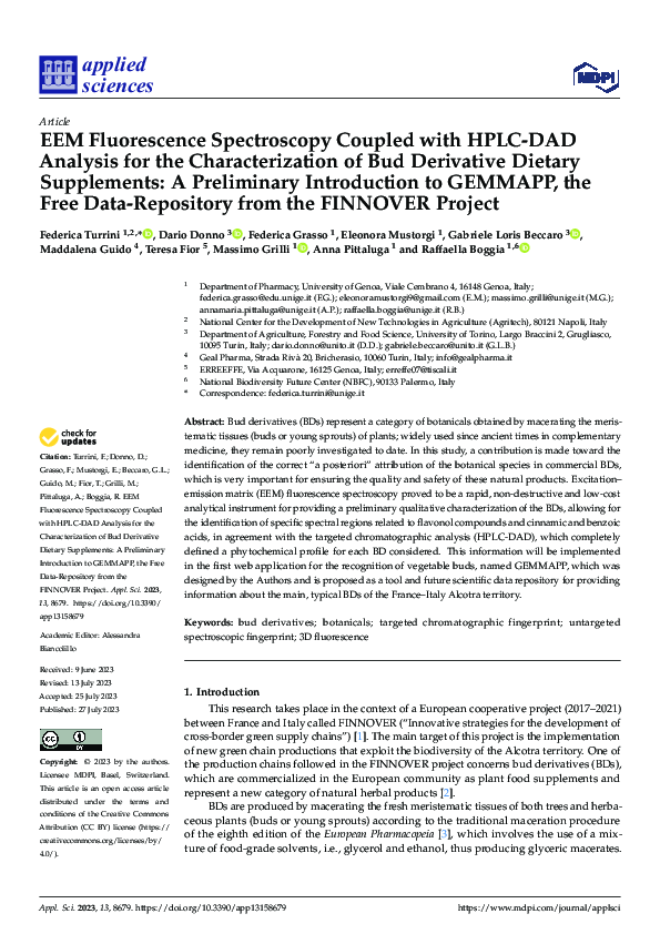 (PDF) EEM Fluorescence Spectroscopy Coupled with HPLC-DAD Analysis for the Characterization of ...
