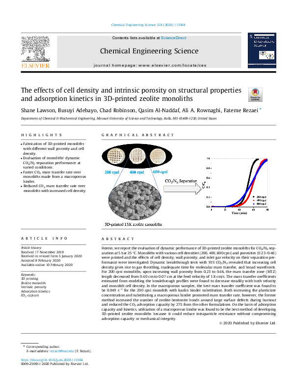 (PDF) The effects of cell density and intrinsic porosity on structural ...