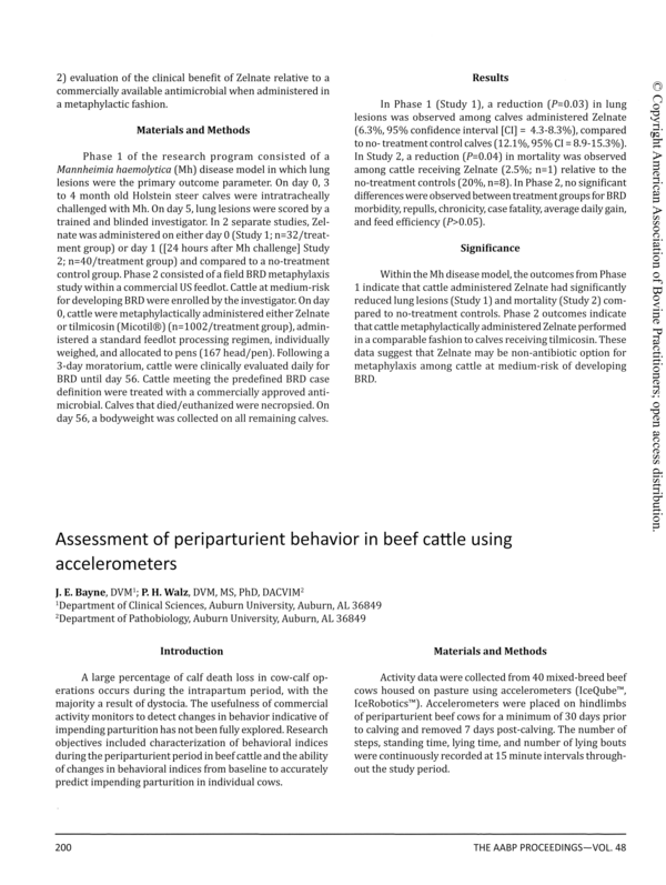 (PDF) Assessment of periparturient behavior in beef cattle using ...