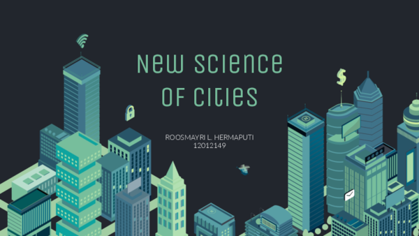 (PDF) New Science of cities