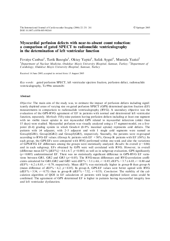 (PDF) Myocardial perfusion defects with near-to-absent count reduction ...