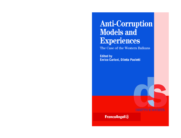 (PDF) Preventing corruption through administrative measures, Handbook edited by Enrico Carloni ...