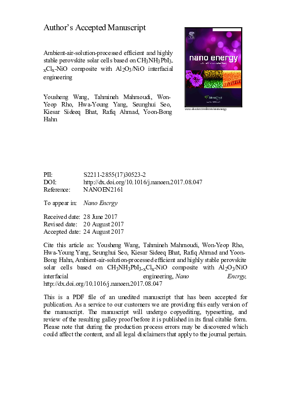 (PDF) Ambient-air-solution-processed efficient and highly stable ...