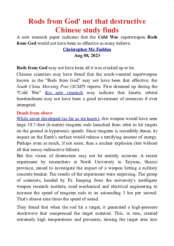 (PDF) Rods from God