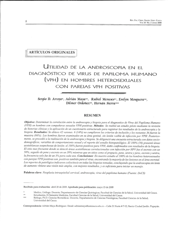 (PDF) Utilidad de la androscopia en el diagnóstico de virus de papiloma ...