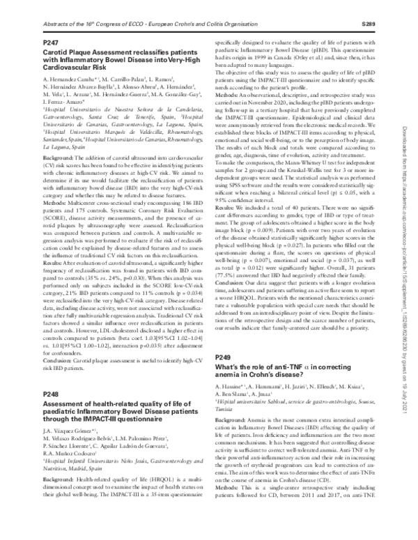 (PDF) P248 Assessment of health-related quality of life of paediatric ...