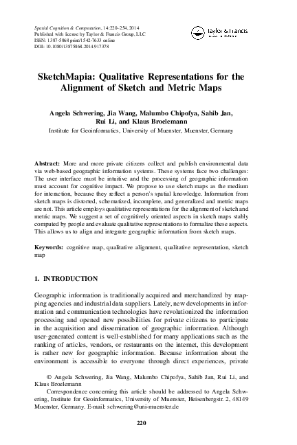 (PDF) SketchMapia: Qualitative Representations for the Alignment of Sketch and Metric Maps ...