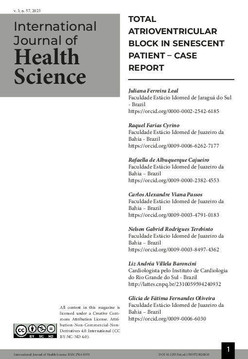 (PDF) TOTAL ATRIOVENTRICULAR BLOCK IN SENESCENT PATIENT – CASE REPORT ...