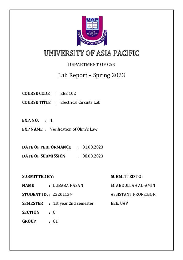 (PDF) UNIVERSITY OF ASIA PACIFIC