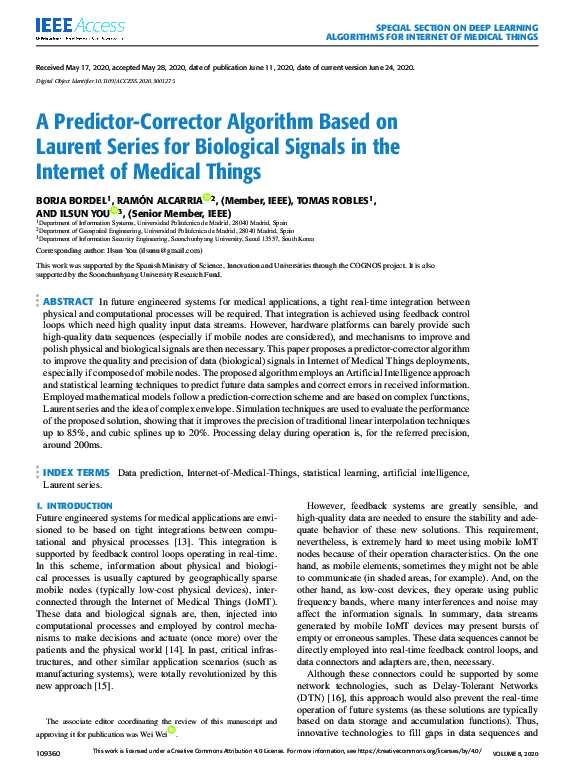 (PDF) A Predictor-Corrector Algorithm Based on Laurent Series for ...