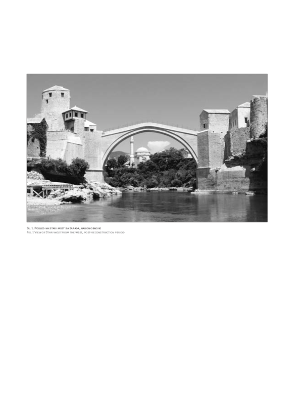 (PDF) Stari Most (Old Bridge) in Mostar – its Geometry and Metric System