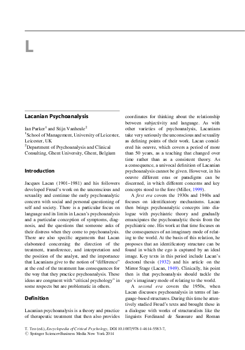 (PDF) Latin American Psychology
