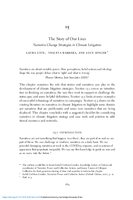 (PDF) The Story of Our Lives
