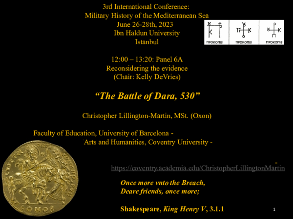 (PPT) Istanbul Battle of Dara June