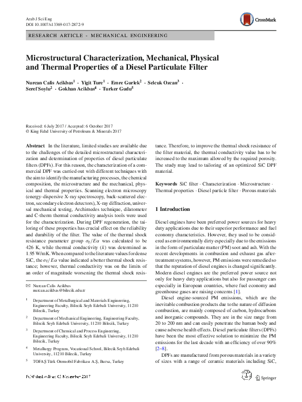 (PDF) Microstructural characterization, mechanical properties, and corrosion resistance of the ...