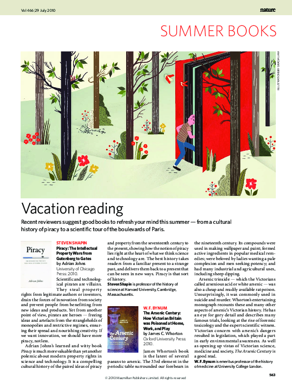 (PDF) Vacation reading