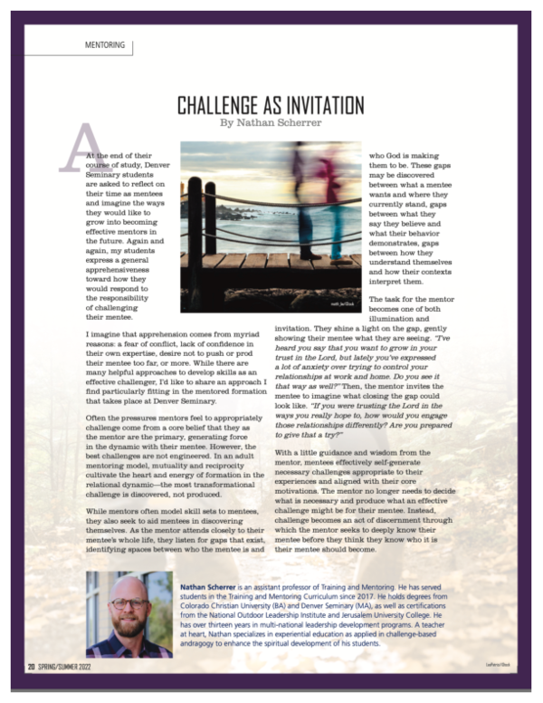 (PDF) Challenge as Invitation