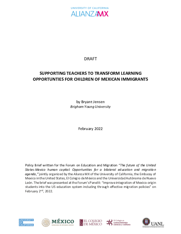 (PDF) Supporting teachers to transform learning opportunities for ...