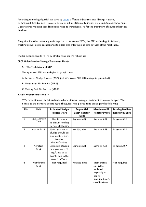 (PDF) CPCB Guidelines for Sewage Treatment Plants (PDF) CPCB Guidelines for Sewage Treatment Plants