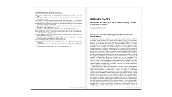 (PDF) Mistaken Places Fitzgerald 2020 Place Meaning Attachment Kopec Bliss