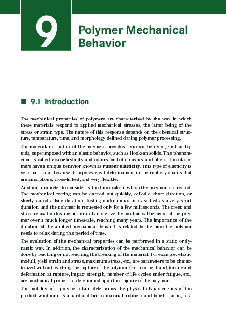 (PDF) Polymer Science