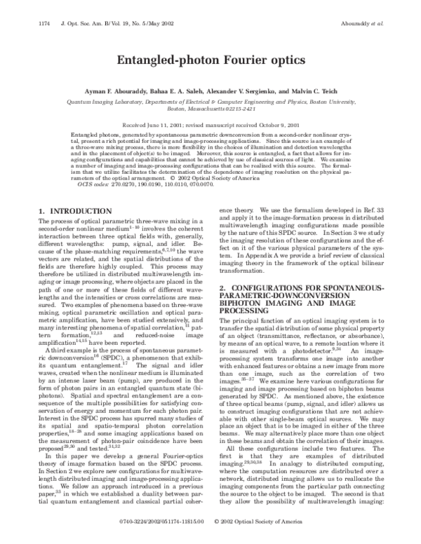 (PDF) Entangled-photon ellipsometry
