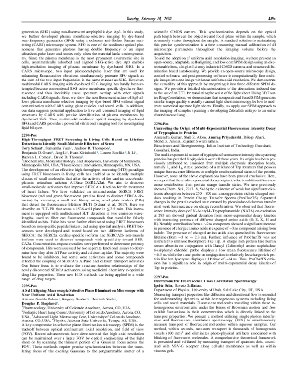 (PDF) Unraveling the Origin of Multi-Exponential Fluorescence Intensity Decay of Tryptophan in ...
