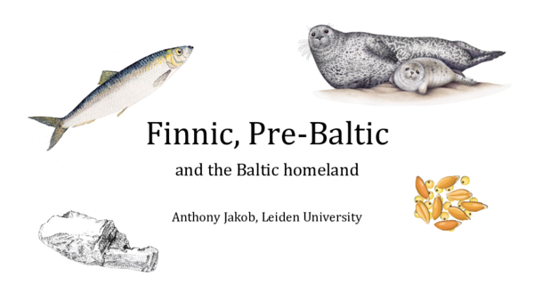 (PDF) Finnic, Pre-Baltic and the Baltic homeland (IGAT Leiden 7 ...