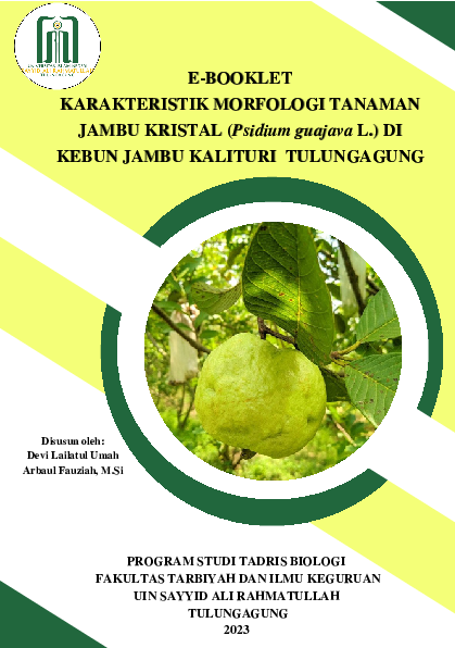 (PDF) E-BOOKLET KARAKTERISTIK MORFOLOGI TANAMAN JAMBU KRISTAL ( Psidium guajava L.) DI KEBUN ...