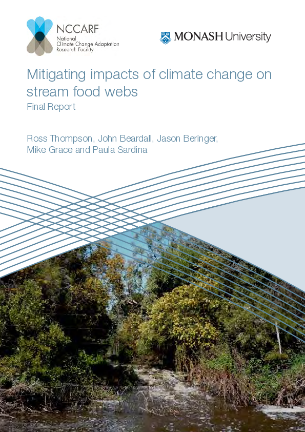 (PDF) Mitigating impacts of climate change in stream food webs