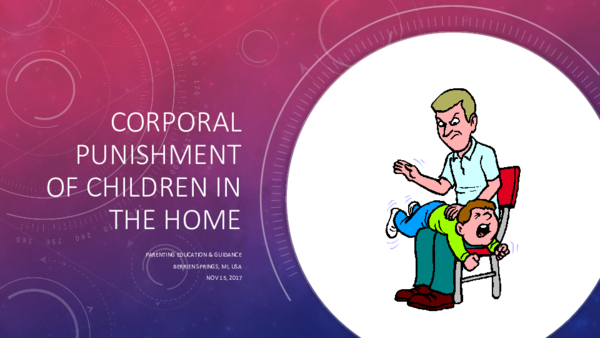 (PDF) Corporal Punishment