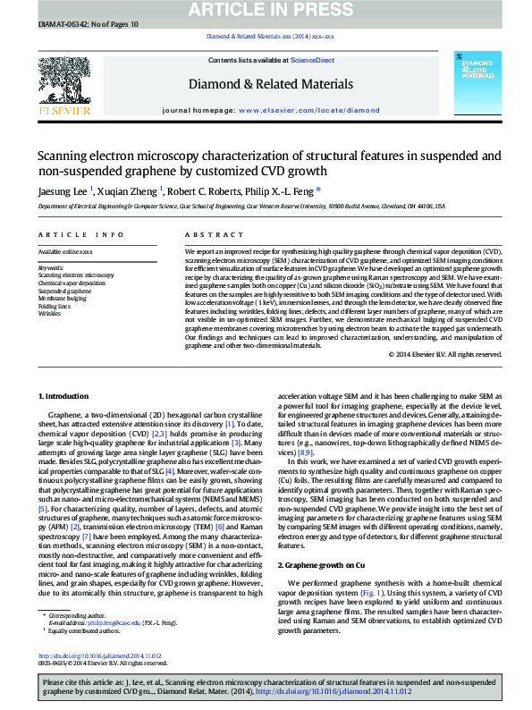 (PDF) Scanning electron microscopy characterization of ZnSe single ...