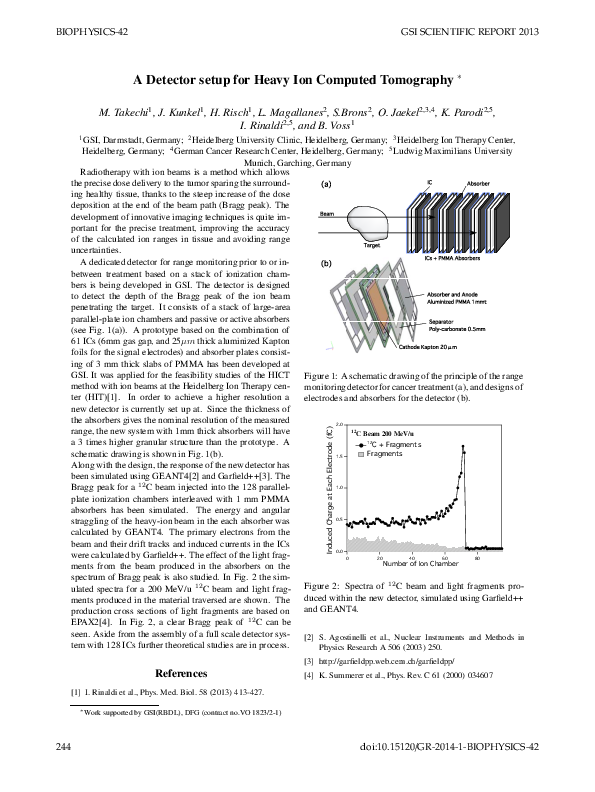 (PDF) Detector setup for Heavy Ion Computed Tomography