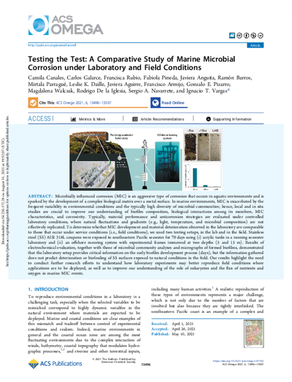 (PDF) Testing the Test: A Comparative Study of Marine Microbial ...
