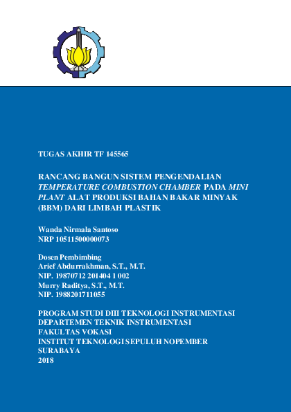 (PDF) Rancang Bangun Sistem Pengendalian Temperature Combustion Chamber ...