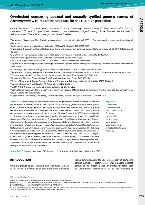 (PDF) Overlooked competing asexual and sexually typified generic names ...