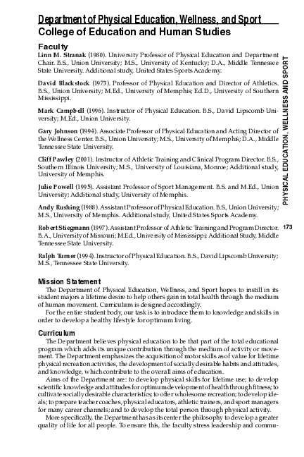 (PDF) College of Education and Human Studies