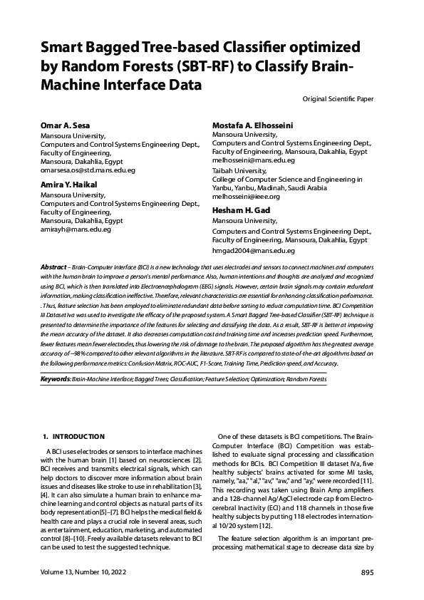 (PDF) Smart Bagged Tree-based Classifier optimized by Random Forests (SBT-RF) to Classify Brain ...