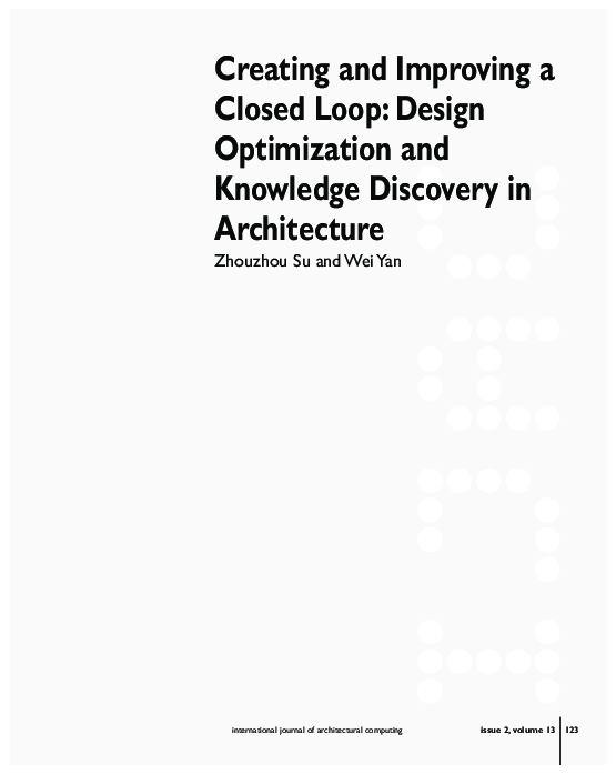 (PDF) Creating and Improving a Closed Loop: Design Optimization and ...