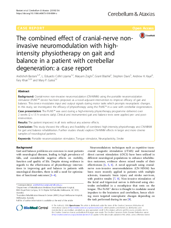 (PDF) The combined effect of cranial-nerve non-invasive neuromodulation ...