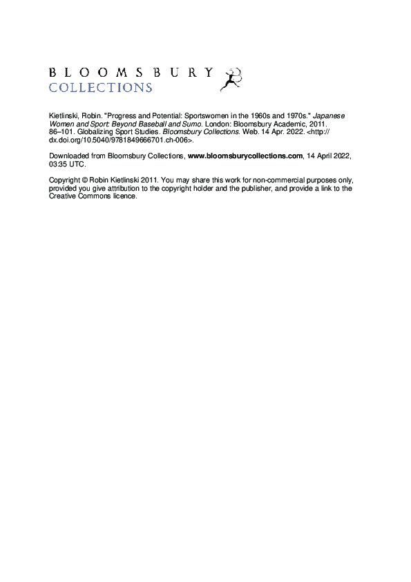 (PDF) Progress and Potential