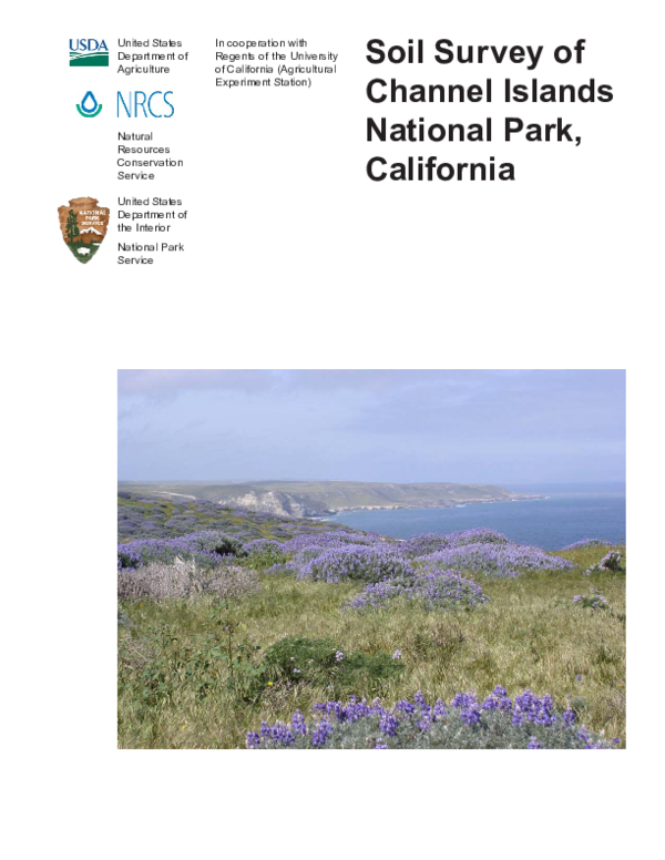 (PDF) Soil Survey of Channel Islands National Park
