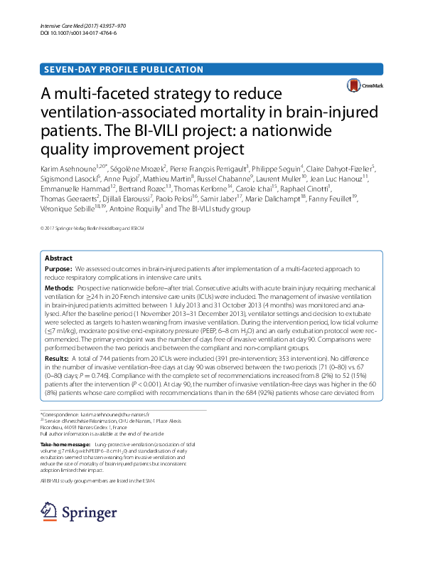(PDF) A multi-faceted strategy to reduce ventilation-associated mortality in brain-injured ...