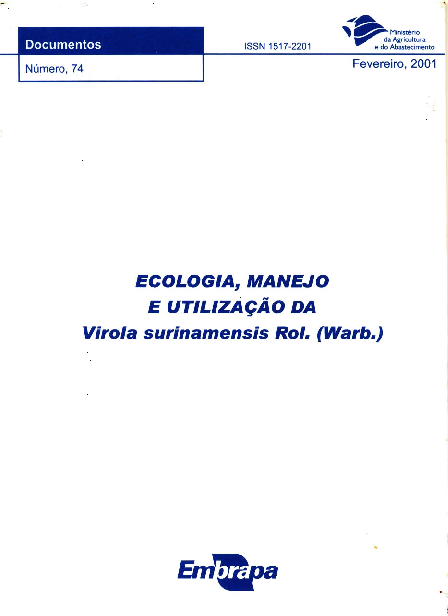 (PDF) Ecologia, manejo e utilização da Virola surinamensis Rol.(Warb ...