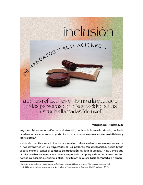 (PDF) De mandatos y actuaciones.