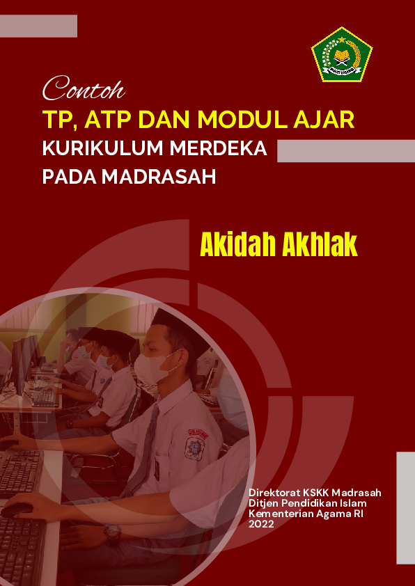 (PDF) TP, ATP dan Modul Akidah Akhlak