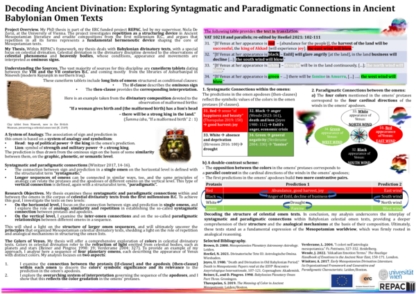 (PDF) Decoding Ancient Divination: Exploring Syntagmatic and ...
