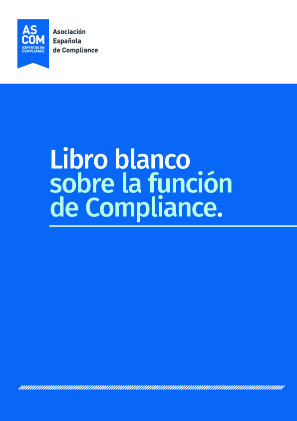 (PDF) Libro blanco sobre la función de Compliance. Grupo de trabajo