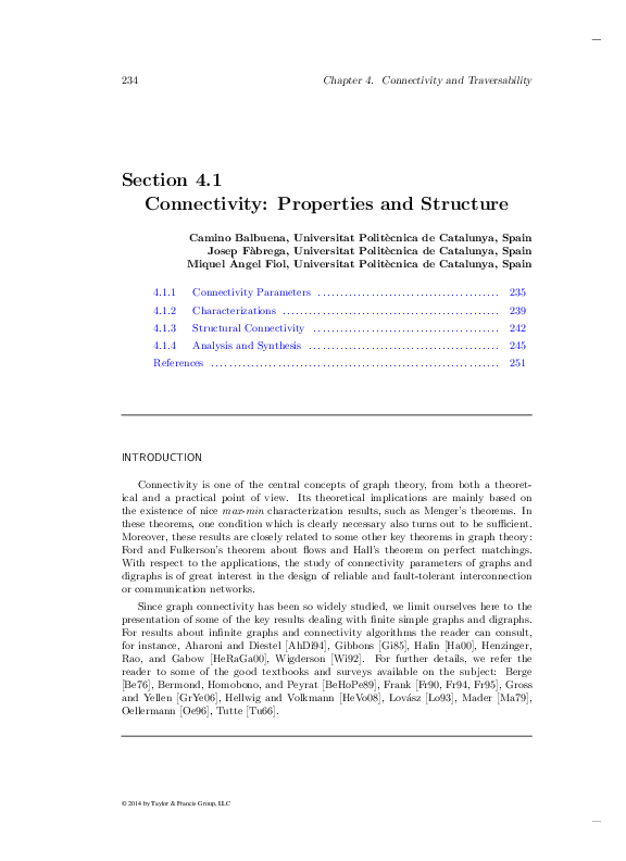 (PDF) Handbook of Graph Theory (PDF) Handbook of Graph Theory